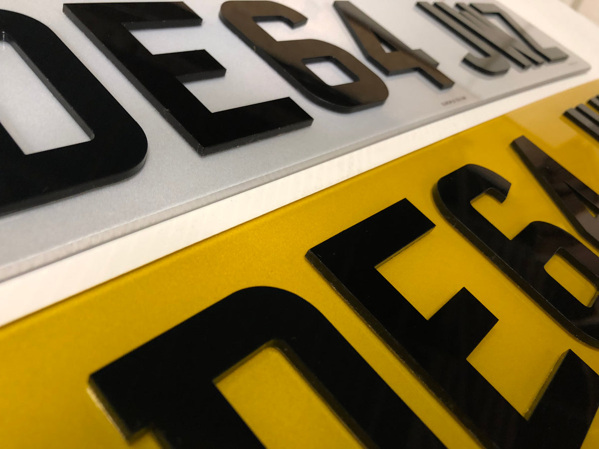 Next Gen 4D Road Legal Plastic Plates PAIR – Europl8 Next Gen 4D Road Legal Plastic Plates PAIR – Europl8